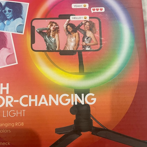 Other | Brilliant Ideas 8 Inch Colorchanging Led Ring Light | Poshmark